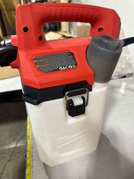 Milwaukee M12 2-Gallon Handheld Sprayer Kit - Lambrecht Auction, Inc.