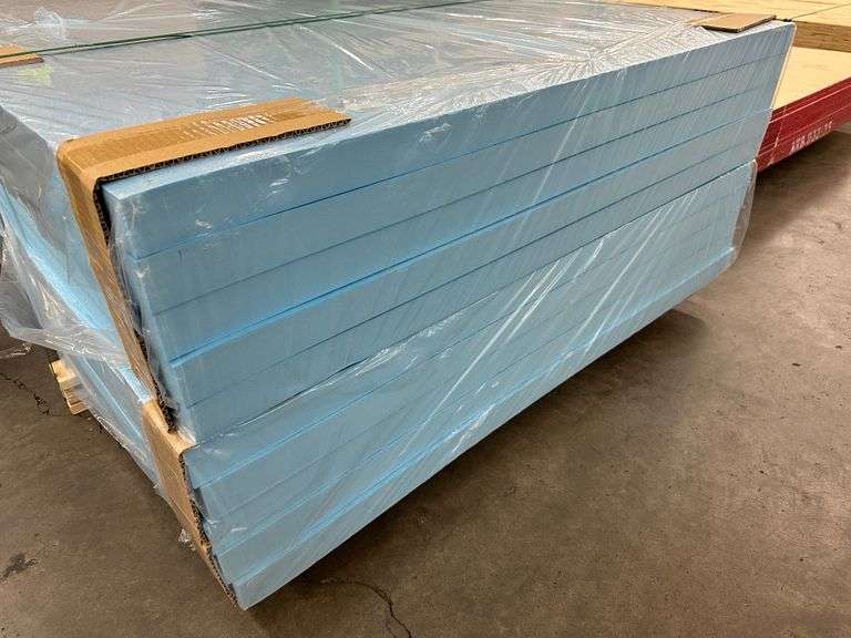XPS Rigid Foam Insulation Board 2"x4'x8' - Lambrecht Auction, Inc.