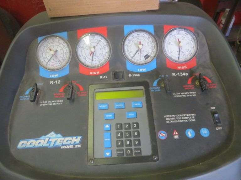 Robinair Cooltech Model 34800-2K R134a & R12 AC Machine - Lambrecht ...