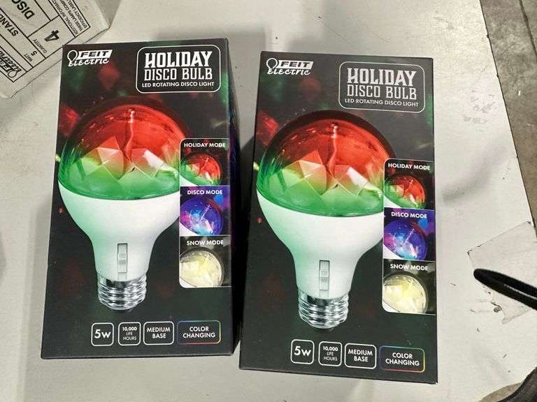 Feit Electric A23 Color Changing E26 Base LED Light Bulb(2x ...