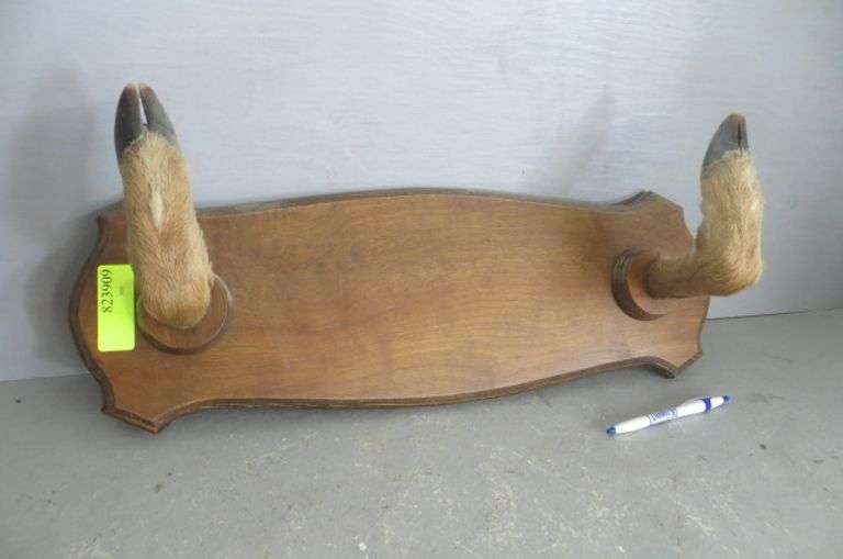 Deer Hoof Rifle Rack - Lambrecht Auction, Inc.