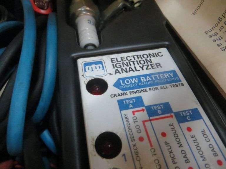 OTC Electric Ignition Analyzer - Lambrecht Auction, Inc.
