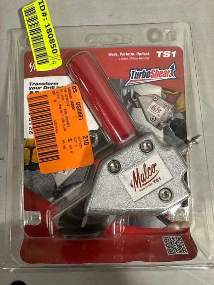 Malco Turbo Shear - Lambrecht Auction, Inc.