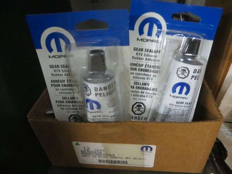 Assorted Mopar Adhesives & Sealants - Lambrecht Auction, Inc.