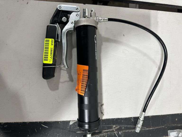Core Gear Grease Gun Dual Handle Pistol plus Lever - Lambrecht Auction ...