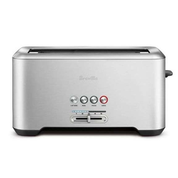 Breville Bit More Toaster 4 Slice BTA730XL Brushed Stainless Steel ...