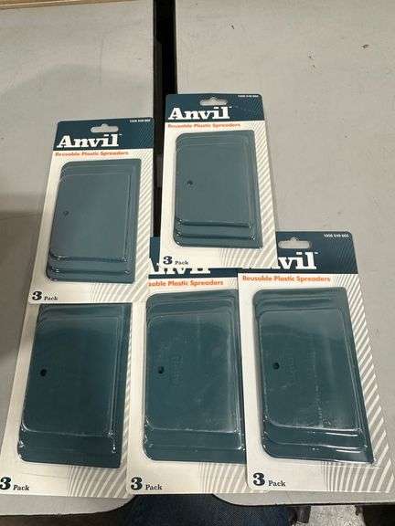 Anvil Plastic Spreaders, (5 Packs) - Lambrecht Auction, Inc.