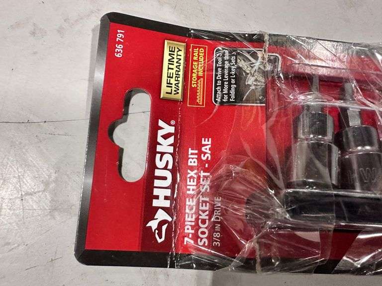 11 Piece Deep Socket And 7 Piece Hex Bit Sockets - Lambrecht Auction, Inc.