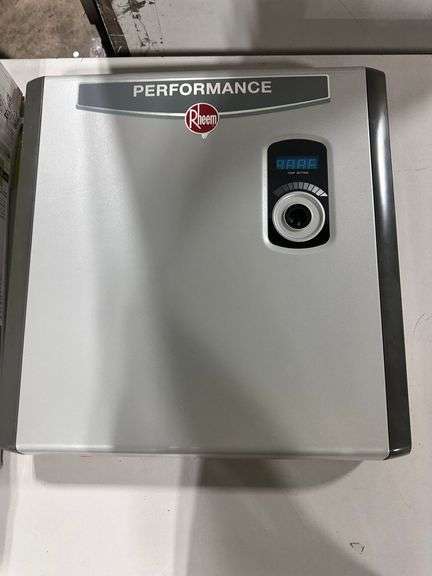 Rheem Performance Self-Modulating Electric Tankless Water Heater ...