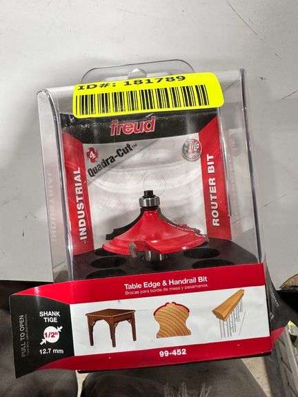 Freud 99-452: 2-5/8" (Dia.) Table Edge & Handrail Bit with 1/2" Shank ...