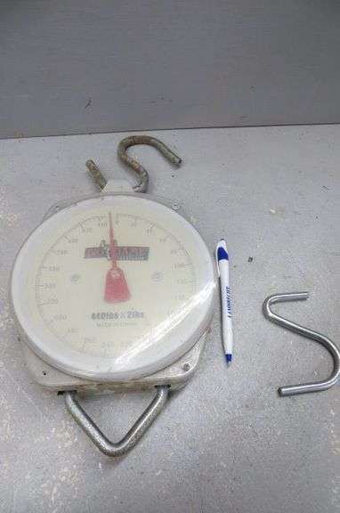 440 lb. Hanging Scale - Lambrecht Auction, Inc.