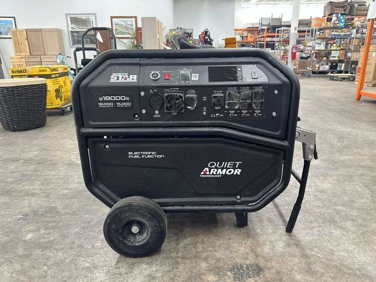 NorthStar Quiet Armor Commercial-Grade EFI Portable Generator ...