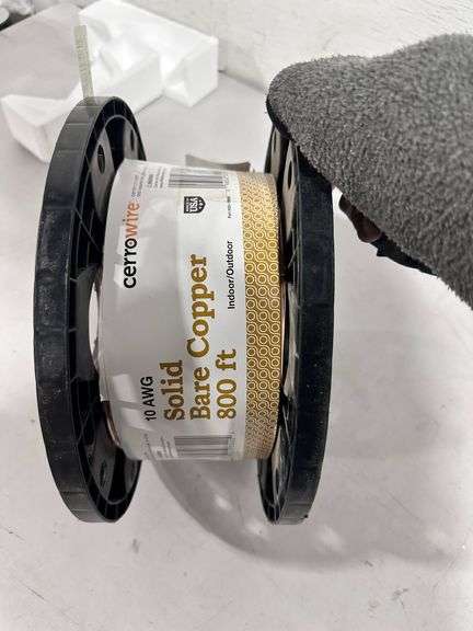 Cerrowire 800 ft. 10-Gauge Solid SD Bare Copper Grounding Wire ...