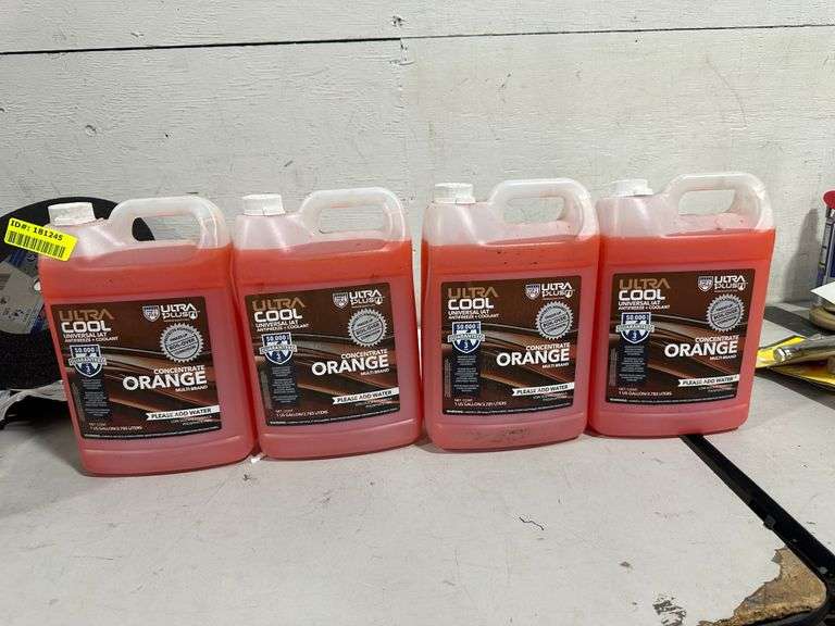 Ultra1Plus, Universal Antifreeze + Coolant CONCENTRATE ORANGE 1 Gal(4 ...