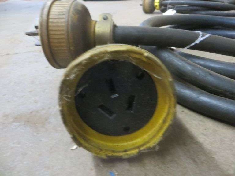 220V Welder Lead Cord - About 25' - Lambrecht Auction, Inc.