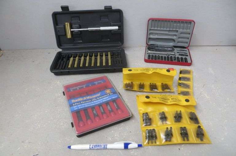 Brass Hammer & Punch Set, Chapman Bit Set, Mini Screwdrivers ...