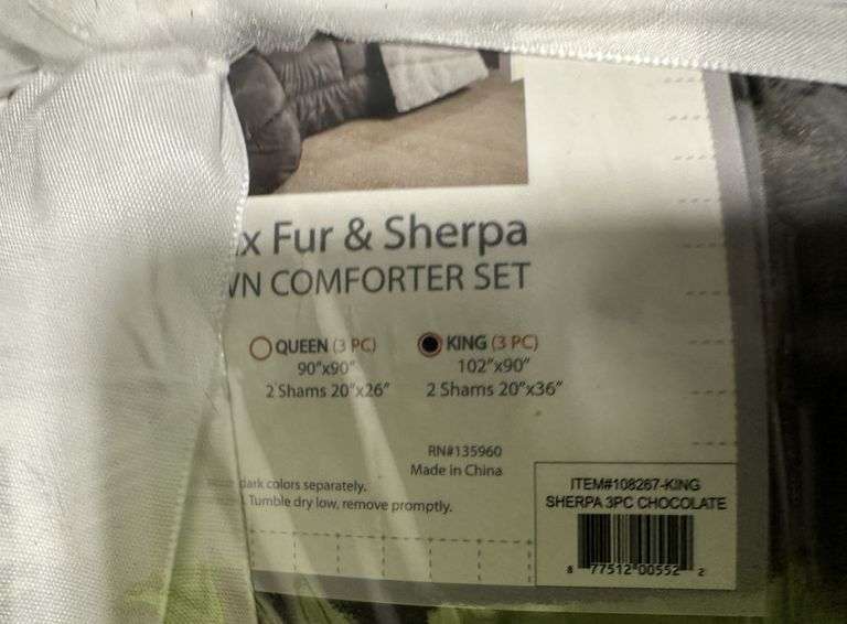 swift home Premium Cold Weather 3-Piece King Comforter Set - Lambrecht ...