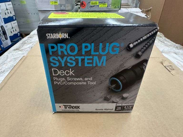 MoistureShield Pro Plug System 'Walnut' - Lambrecht Auction, Inc.