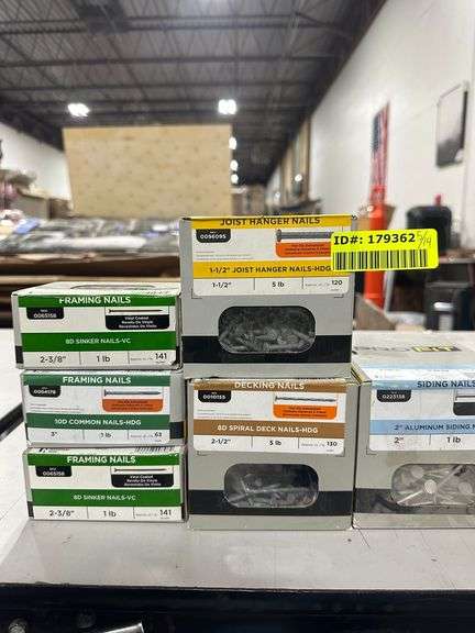 Assorted Nails - Lambrecht Auction, Inc.