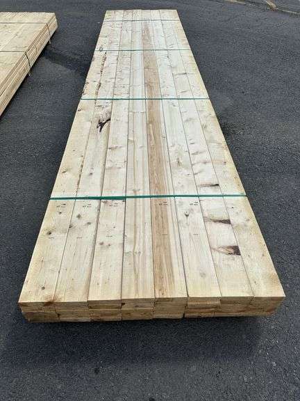 SPF Dimensional Lumber 2"x6"x16' - Lambrecht Auction, Inc.