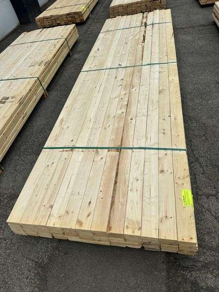 SPF Dimensional Lumber 2"x4"x12' - Lambrecht Auction, Inc.