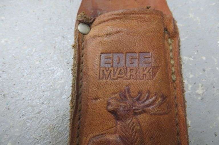 Edgemark Solingen Germany Knife w/ Sheath - Lambrecht Auction, Inc.