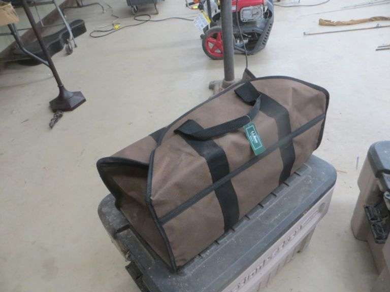 Large Action Packer Totes, Duffle Bag - Lambrecht Auction, Inc.