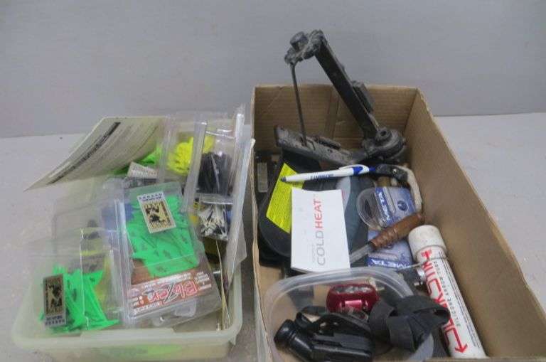 Assorted Archery Equipment & Bow Tools - Lambrecht Auction, Inc.