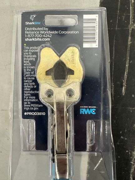 SharkBite Push-to-Connect Fitting Removal Tool - Lambrecht Auction, Inc.