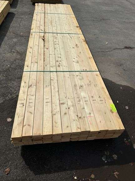 SPF Dimensional Lumber 2"x4"x14' - Lambrecht Auction, Inc.