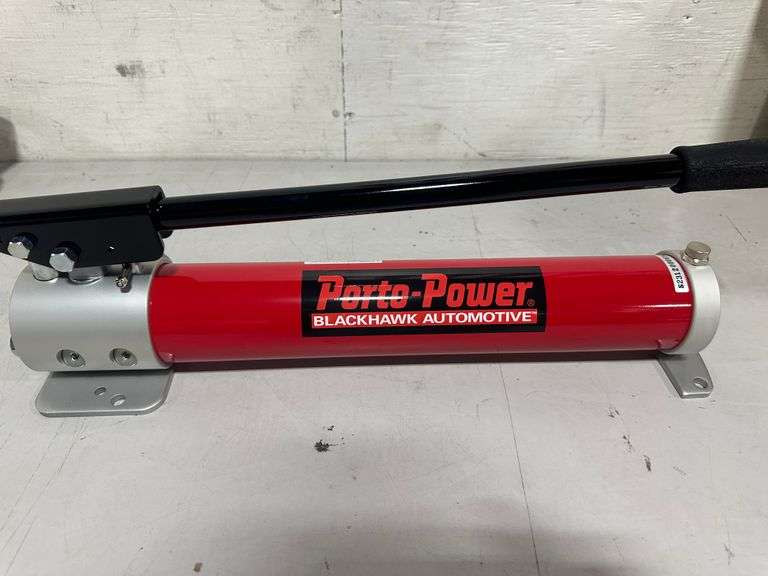 Porta-Power Two Speed Hand Pump B65421 - Lambrecht Auction, Inc.