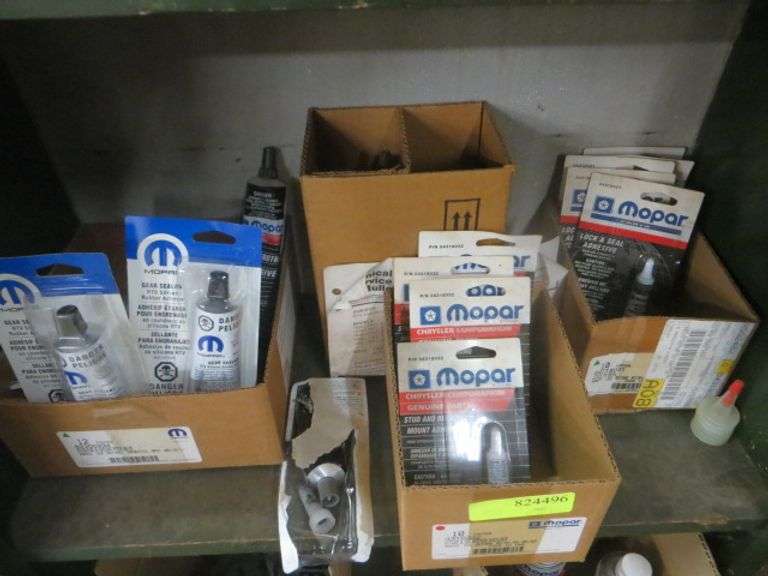 Assorted Mopar Adhesives & Sealants - Lambrecht Auction, Inc.