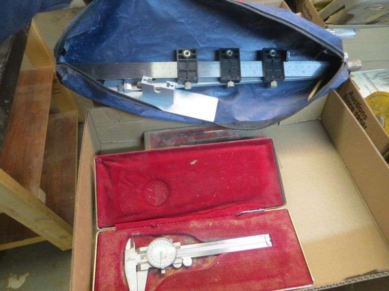 Height Gauge, Enco Dial Caliper, Drafting Tools - Lambrecht Auction, Inc.