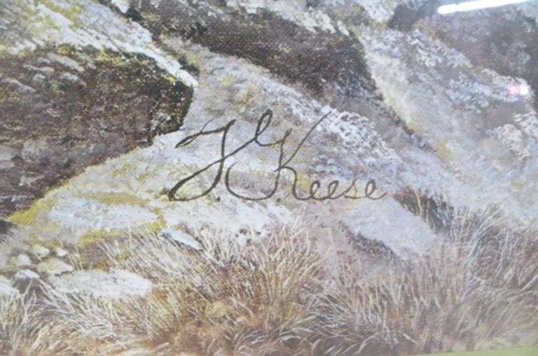 Travis Keese Wild Turkey Print 23x33' Framed & Matted - Lambrecht ...