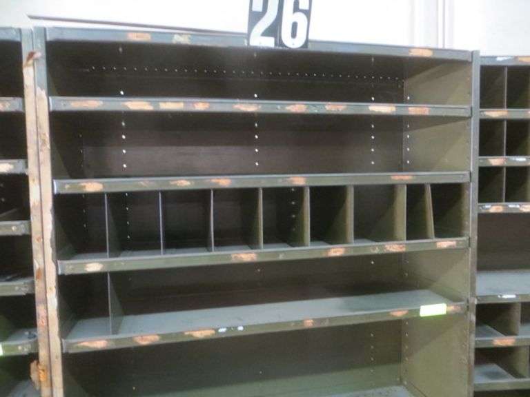 Parts Shelf 3'W x 7' - Lambrecht Auction, Inc.