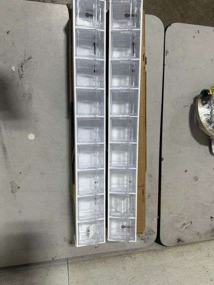 Tip Out Storage Bin System (2) - Lambrecht Auction, Inc.