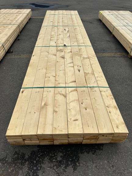 SPF Dimensional Lumber 2"x6"x16' - Lambrecht Auction, Inc.