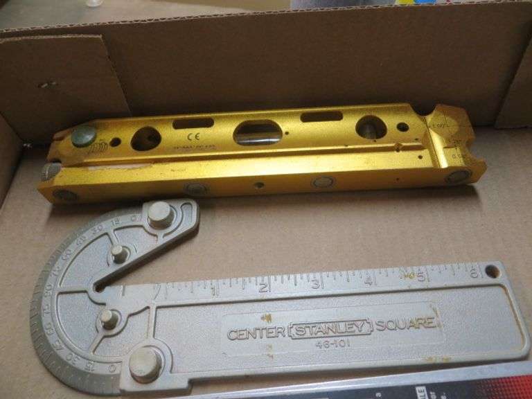 RoboSquare Magnetic Laser Level, Starrett Miter Guide, Center Square ...