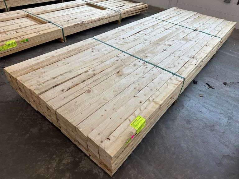 SPF Dimensional Lumber 2"x4"x10' - Lambrecht Auction, Inc.