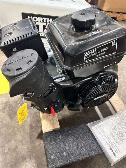 Kohler Command PRO Horizontal OHV Engine - Lambrecht Auction, Inc.