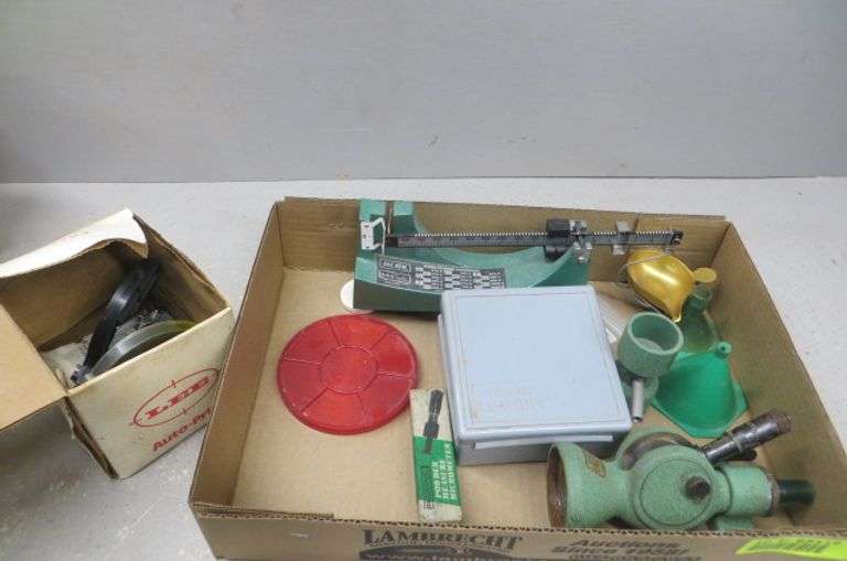 RCBS Scale, Powder Measures, Auto Primer, etc. - Lambrecht Auction, Inc.