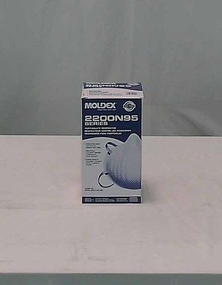 Moldex Disposable Respirator 20pack M/L N95 PK20 2200N95 - Lambrecht ...