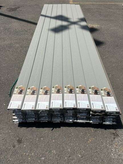 Classic Grey Composite Decking 5/4"x6"x12' - Lambrecht Auction, Inc.