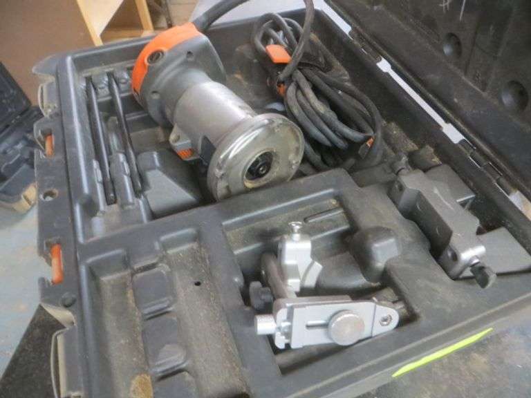 Ridgid Laminate Trimmer - Lambrecht Auction, Inc.