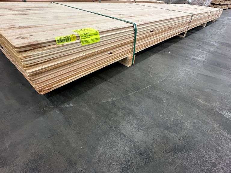 White Pine T&G WP4 Smooth Face Paneling 1"x8"x16' - Lambrecht Auction, Inc.