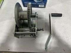 Fulton Automatic Brake Hand Winch - Lambrecht Auction, Inc.
