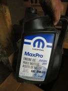 Mopar Max Pro 15W-40 Motor Oil - 3.9 Gallon Total - Lambrecht Auction, Inc.