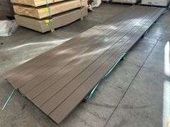 Siesta Mocha Composite Starter Decking 5/4"x6'x16' - Lambrecht Auction ...