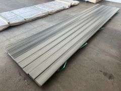 Garapa Gray Composite Starter Decking 5/4"x6"x16' - Lambrecht Auction, Inc.