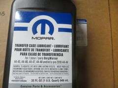 Mopar Transfer Case Lubricant - 5 Quarts - Lambrecht Auction, Inc.